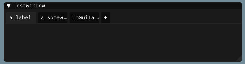 Set TabItem() width · Issue #5262 · ocornut/imgui · GitHub