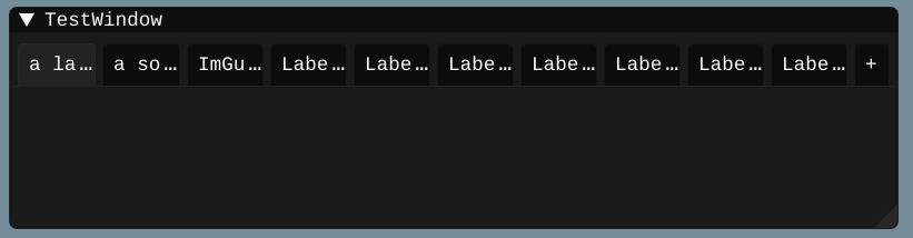 Set TabItem() width · Issue #5262 · ocornut/imgui · GitHub