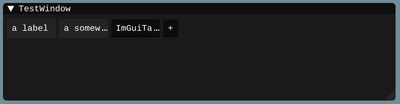 Set TabItem() width · Issue #5262 · ocornut/imgui · GitHub