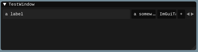Set TabItem() width · Issue #5262 · ocornut/imgui · GitHub