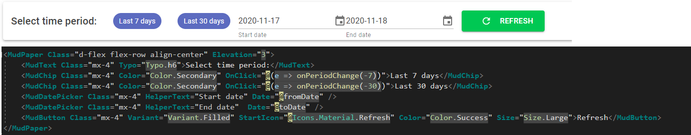 Class Not Applied To Datepicker · Issue 123 · Mudblazormudblazor · Github