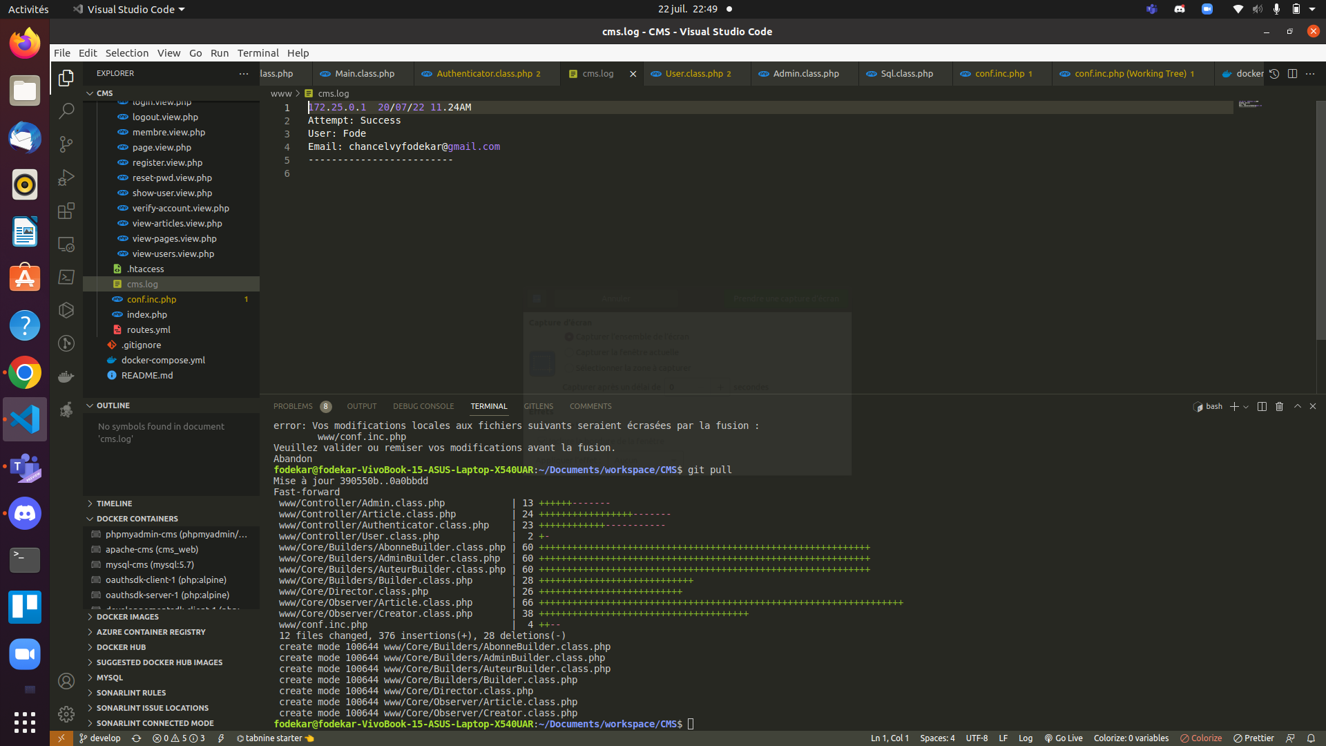 GitHub - ProjetAnnuelEsgi/CMS