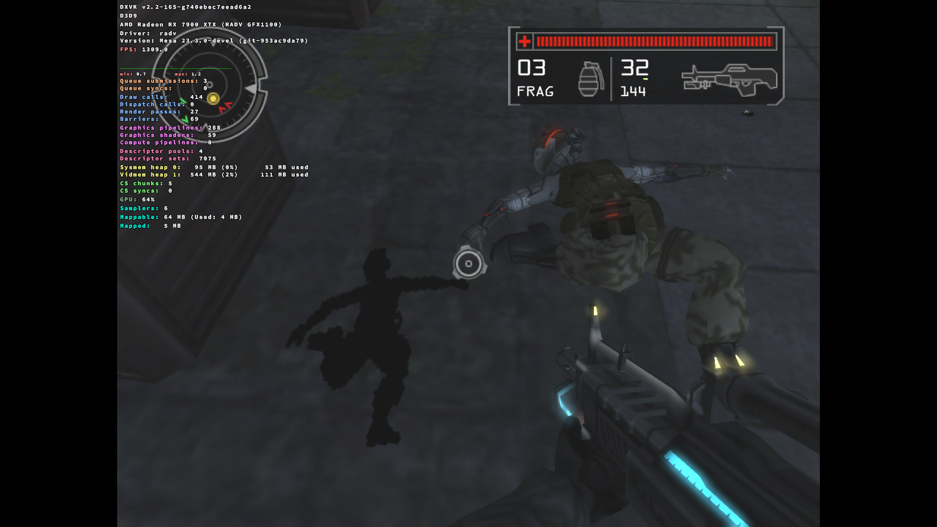 [regression] Project: Snowblind shadow issues. · Issue #3628 · doitsujin/dxvk · GitHub