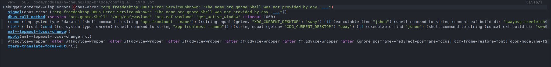 终端模式下补全菜单弹出之后显示文档出错 · Issue 630 · Manateelazycat Lsp Bridge · Github