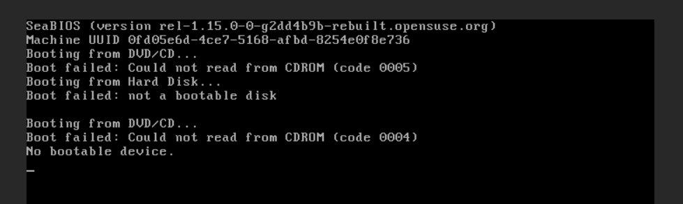 [BUG] Error message "NO bootable device" when importing a Windows VM from VMWare · Issue #4281 ...