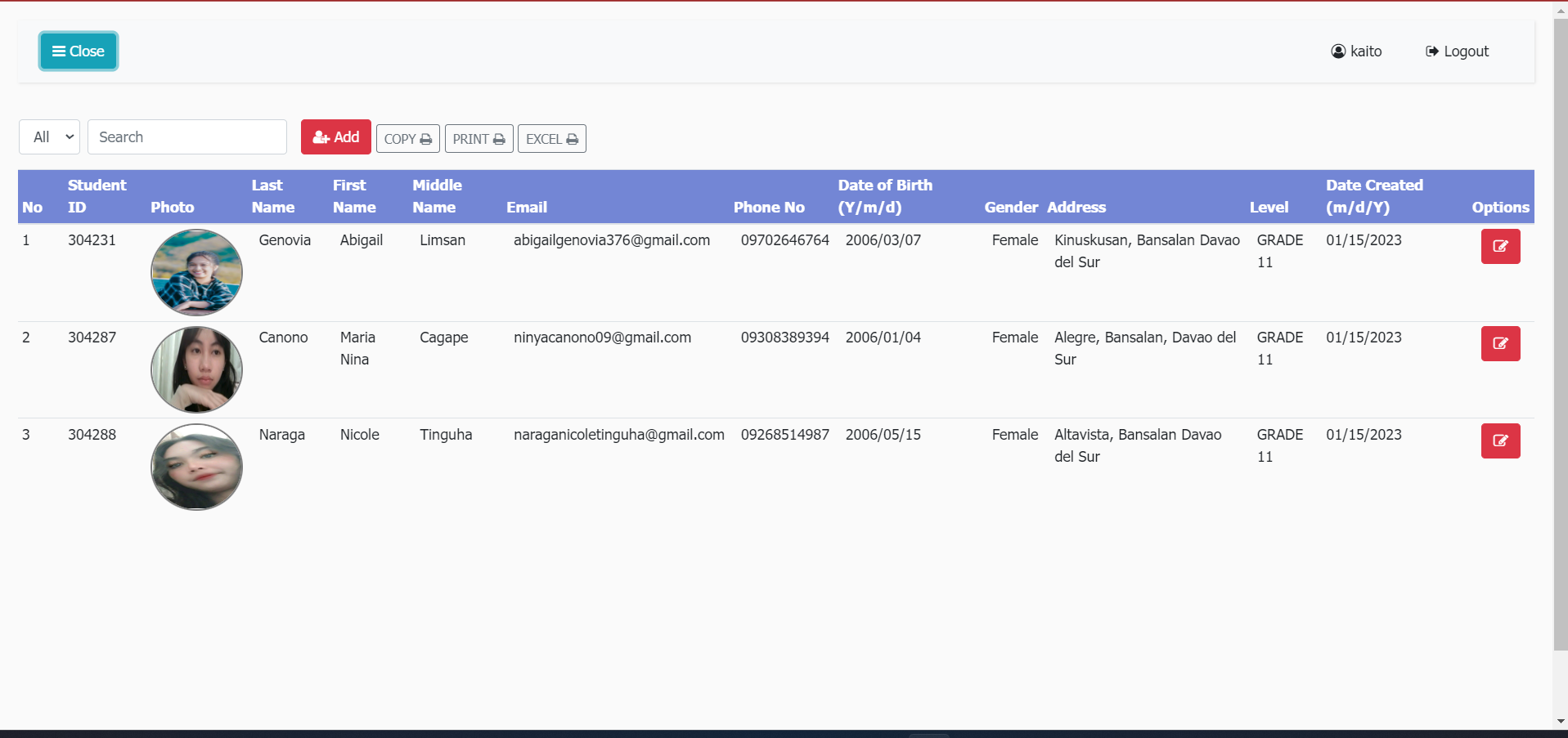 GitHub - kaitolegion/MSIS: Marber Student Information System (MSIS) manage, store and track the ...