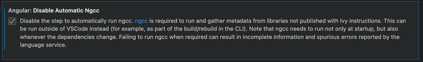 Angular Ngcc · Issue 1886 · Angular Vscode Ng Language Service · Github