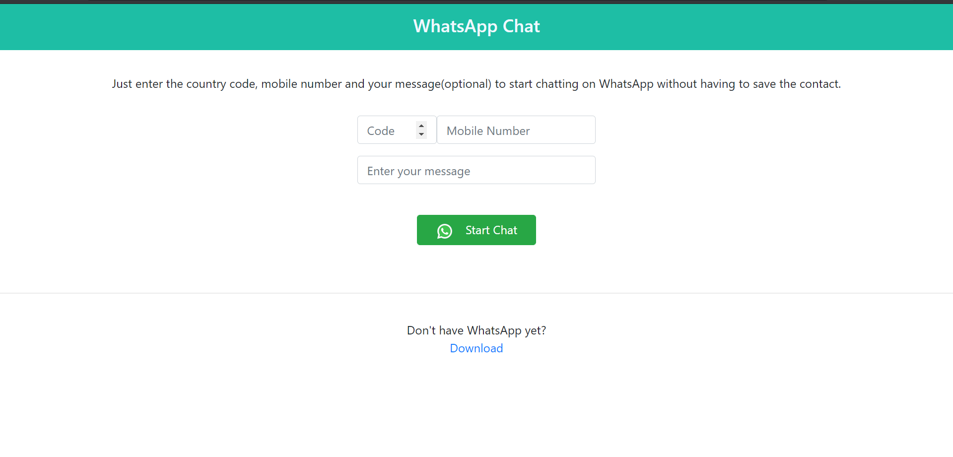 GitHub - rachita26/whatsapp-integrator: A WhatsApp hack that allows a ...
