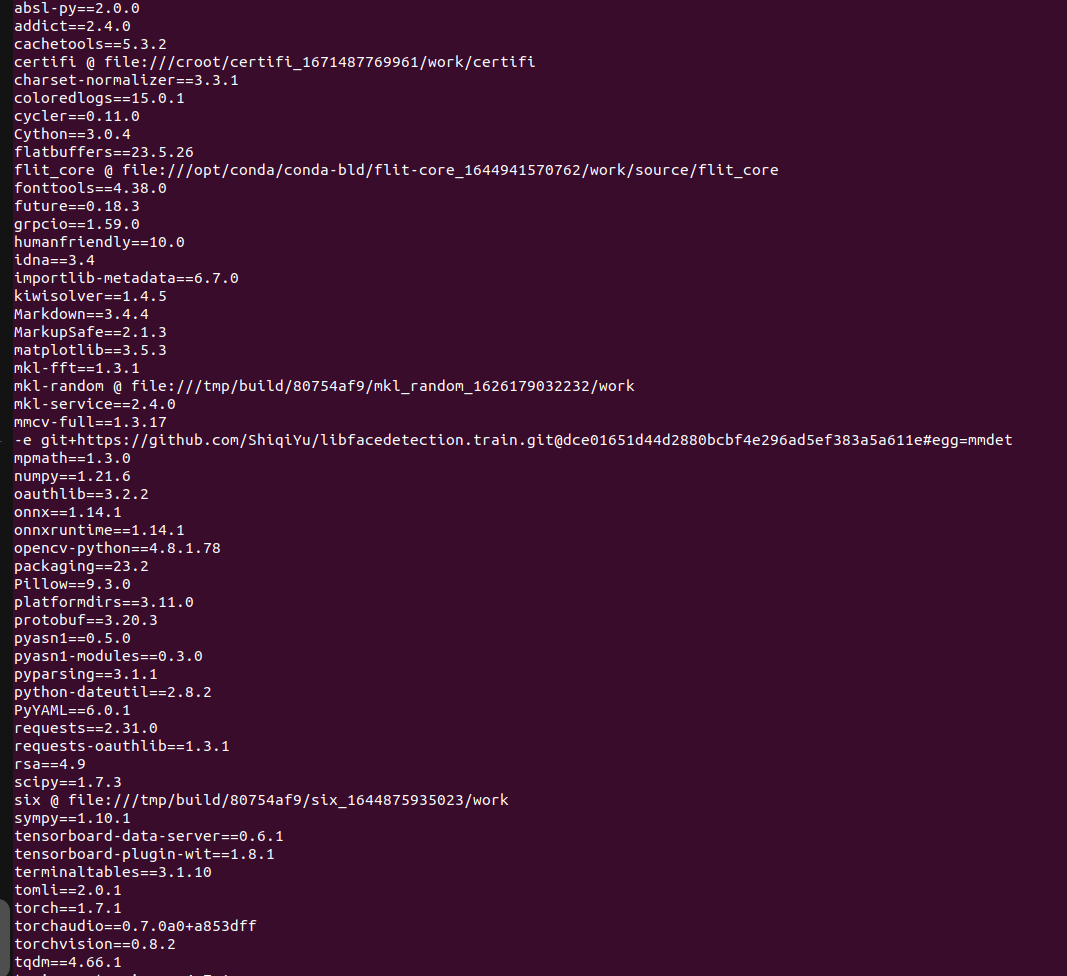 Not able to setup the training environment · Issue #88 · ShiqiYu/libfacedetection.train · GitHub