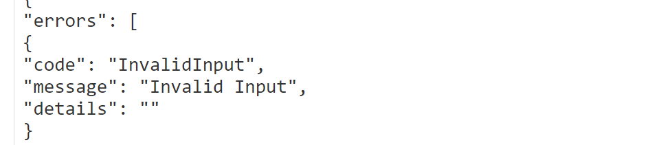 Invalid Input · Issue #797 · amzn/selling-partner-api-models · GitHub