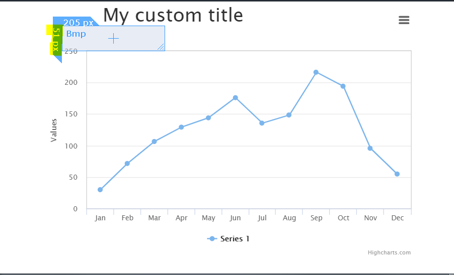 X Axis Title Margin Changes On Font Size Change Issue 10202