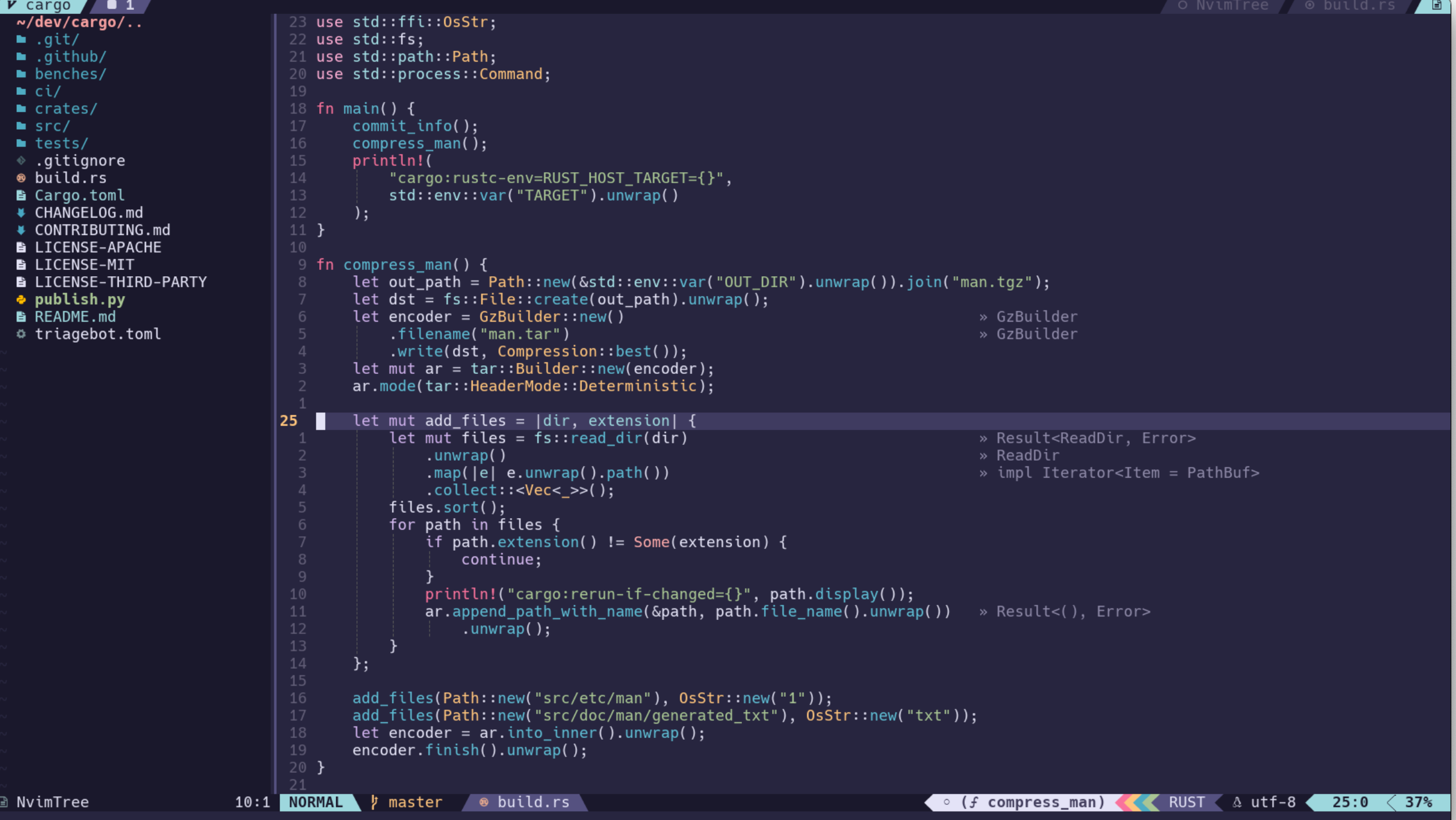 NerdTree background color · Issue #164 · EdenEast/nightfox.nvim · GitHub