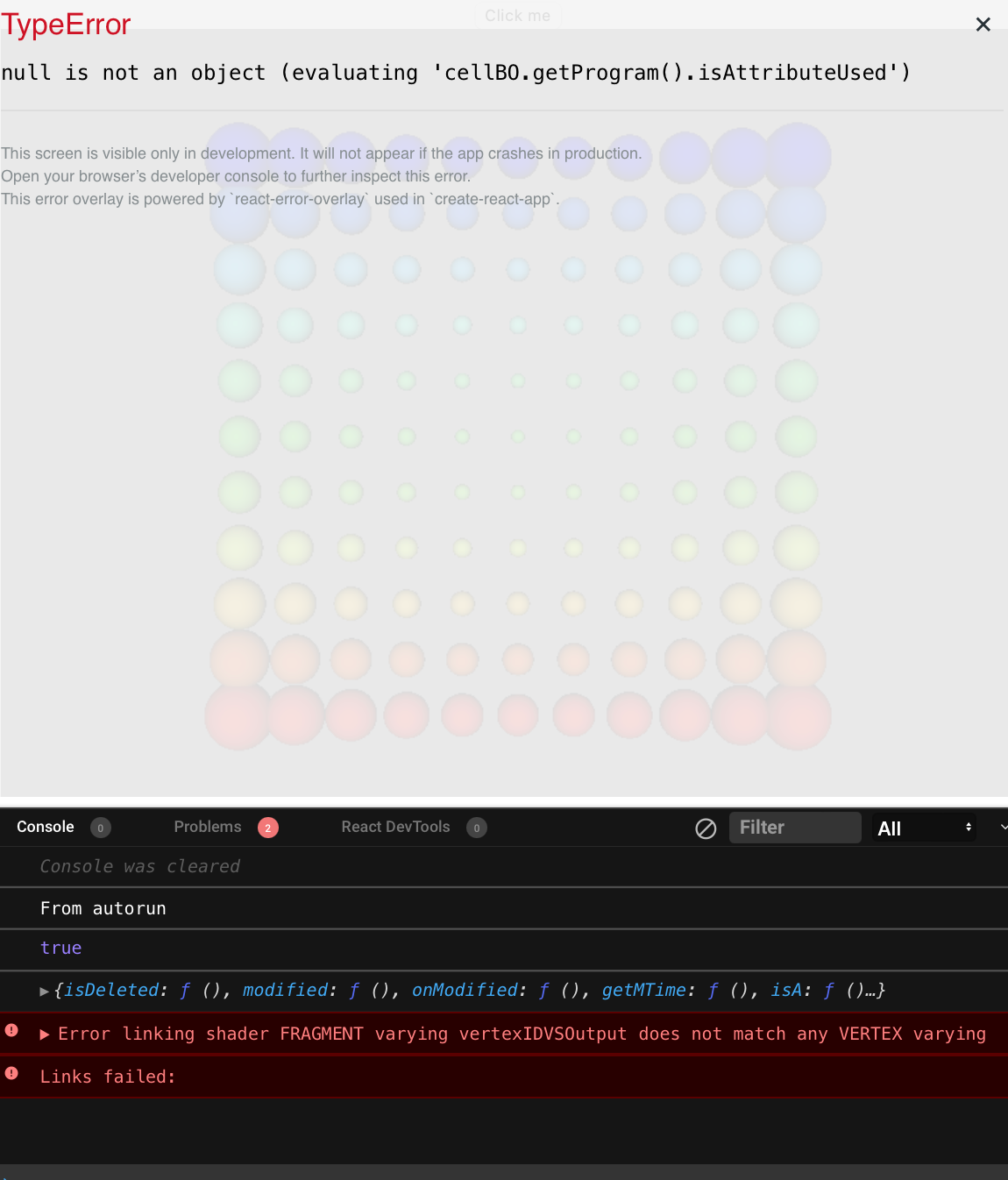 Hardwareselector Error Linking Shader Fragment · Issue 2659