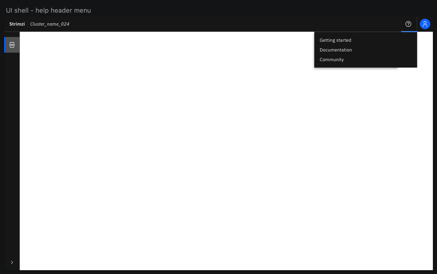 Page Header UX · Issue #89 · strimzi/strimzi-ui · GitHub