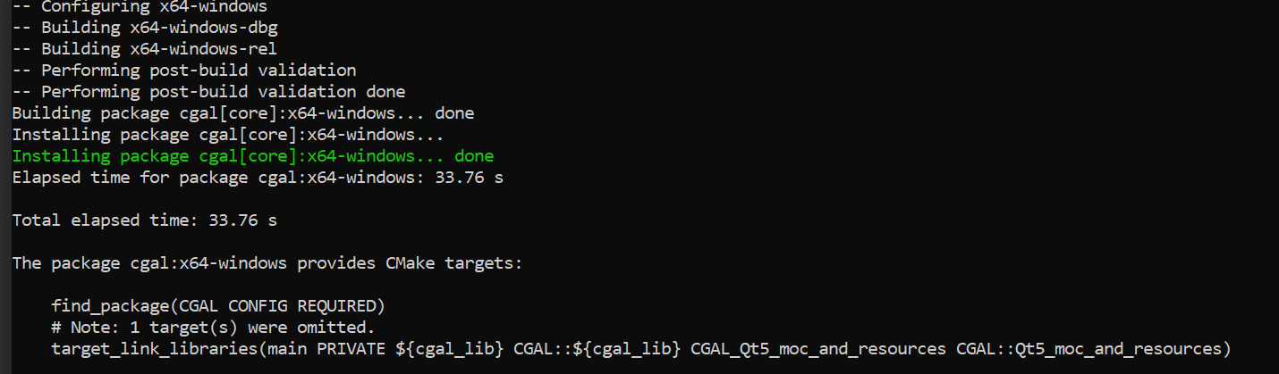How to fix libCGAL-vc140-mt-4.14-l-900.lib Link error ( VCPKG CGAL update 4.14 ) · Issue #6013 ...