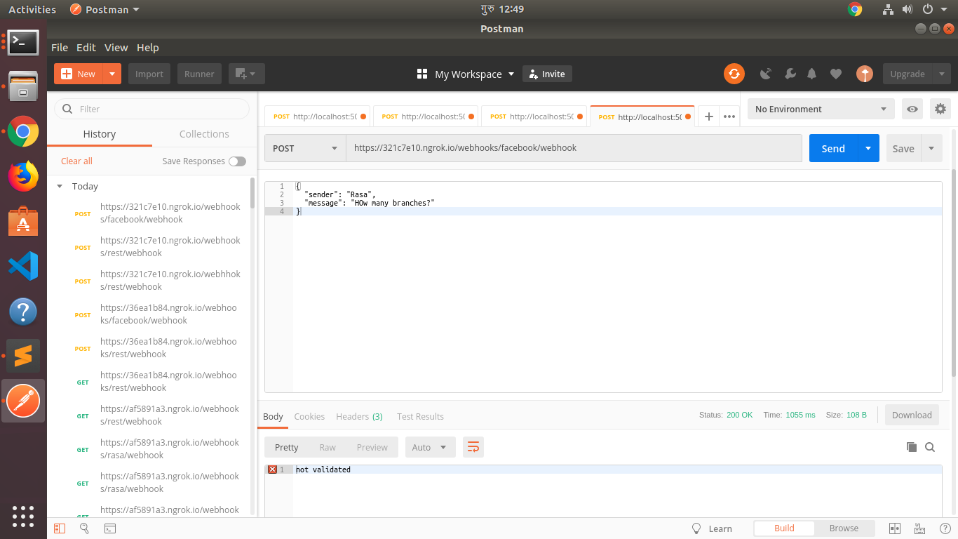 Problem connecting rasa chatbot with facebook messenger · Issue #4103 · RasaHQ/rasa · GitHub