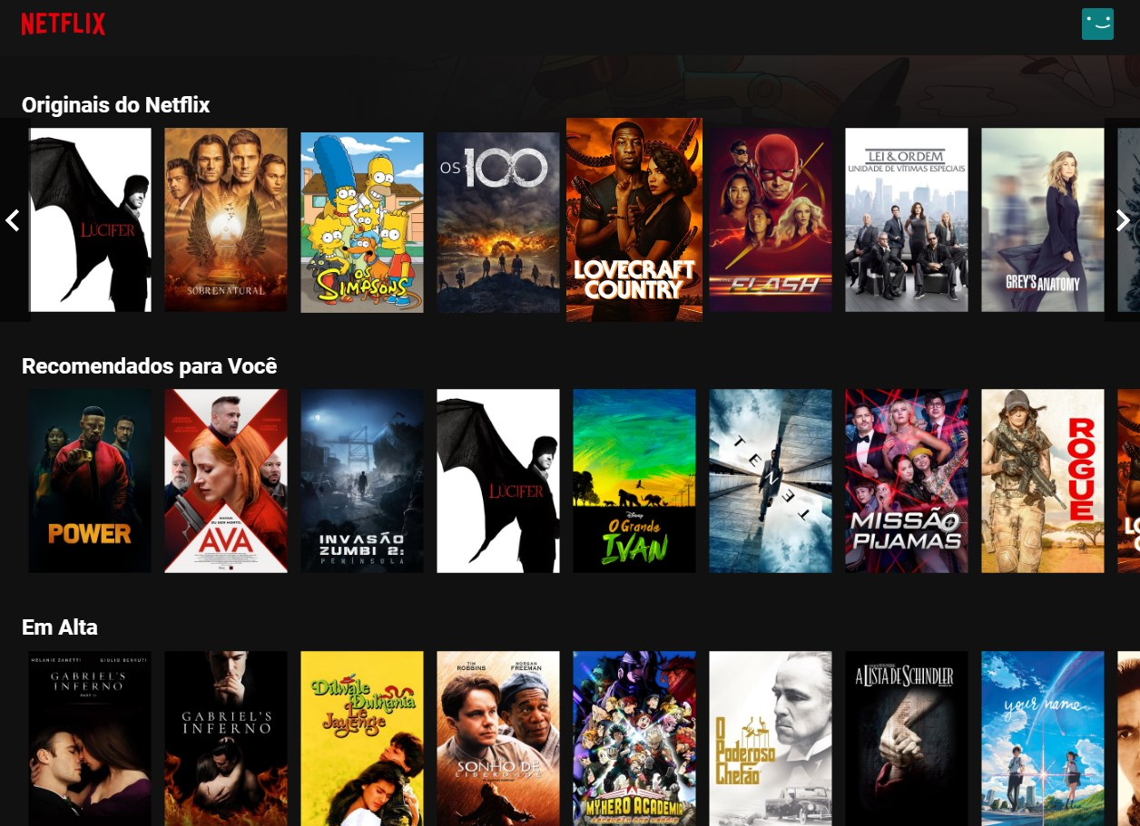 GitHub - brunomaffei/cloneflix: Neste projeto a fim de estudos, desenvolvemos um clone do ...