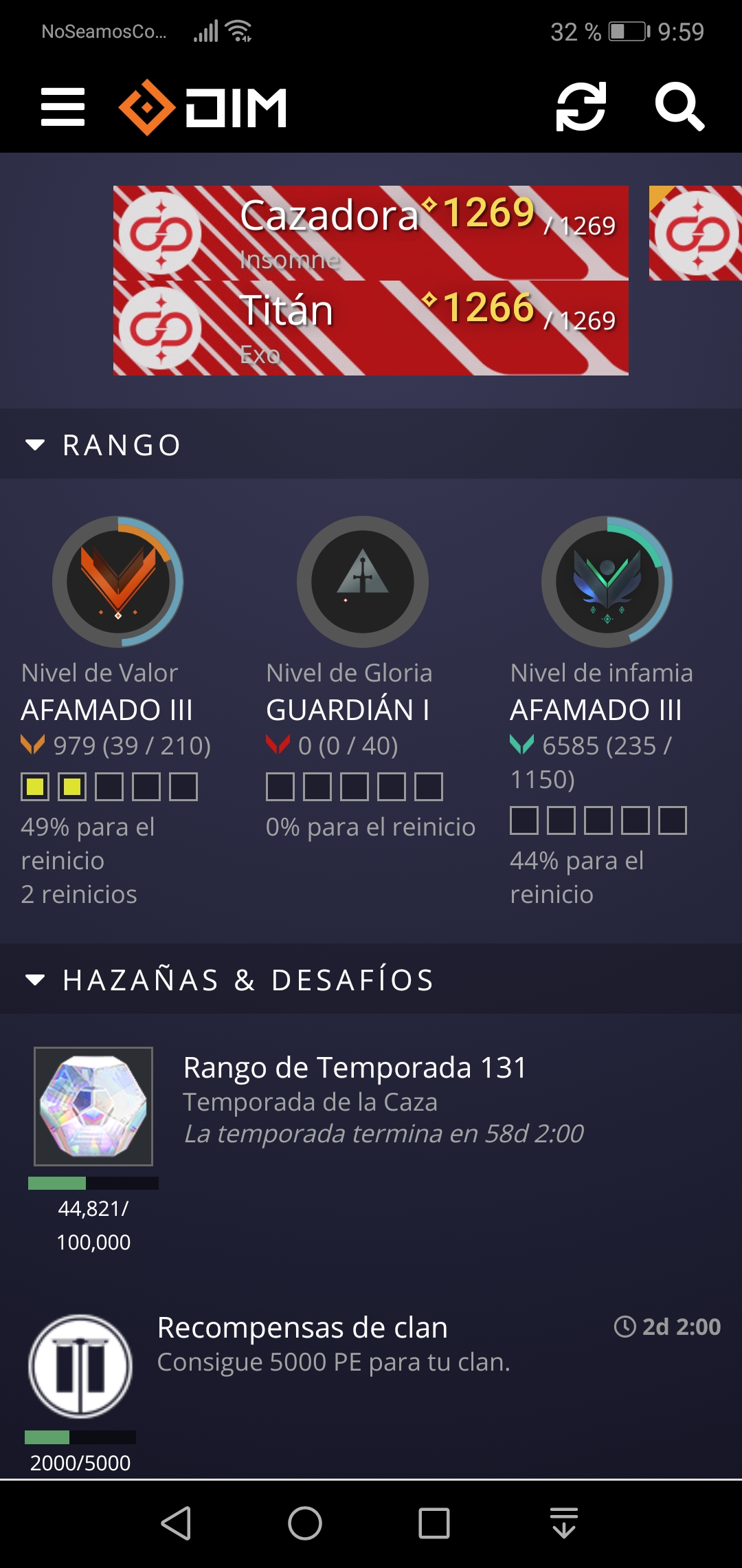 Progress View - Mobile (i18n) · Issue #6327 · DestinyItemManager/DIM · GitHub