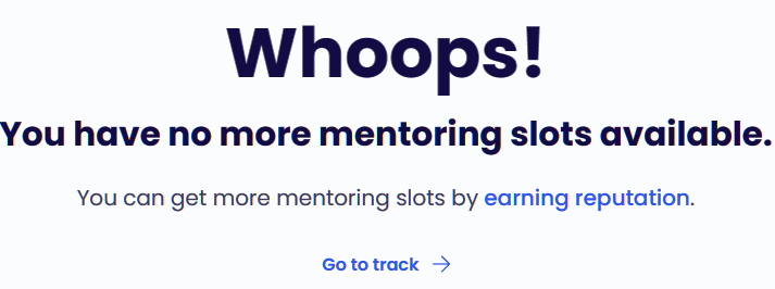 no_slots_remaining page has wrong copy when user already unlocked all ...