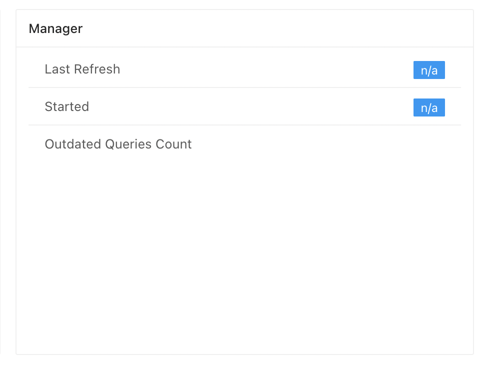 No Manager on Docker install and "Outdated Queries" returns an Exception. · Issue #5772 ...