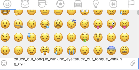 Show emojis inline with text when composing message · Issue #2470 ...