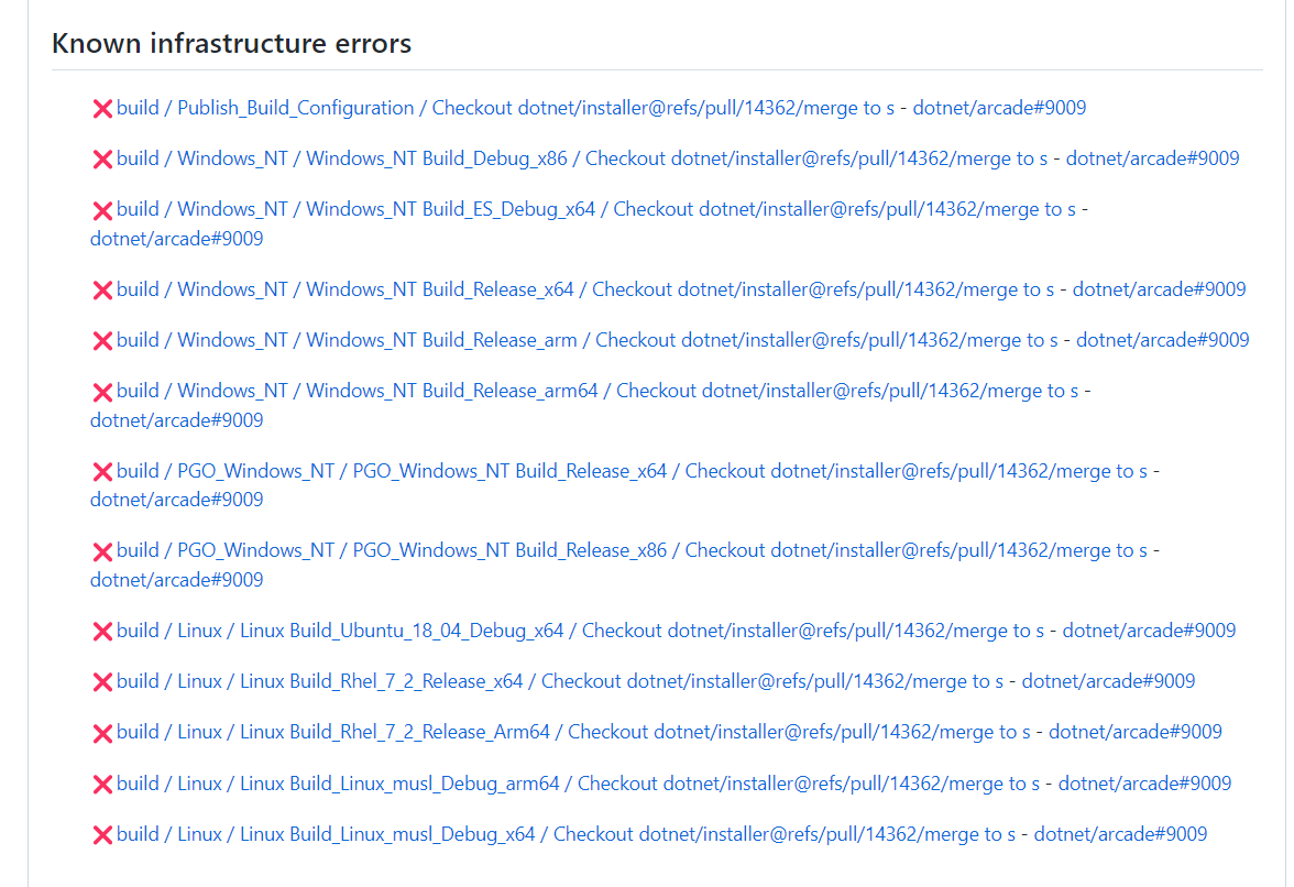Too Much Noise · Issue 10639 · Dotnetarcade · Github