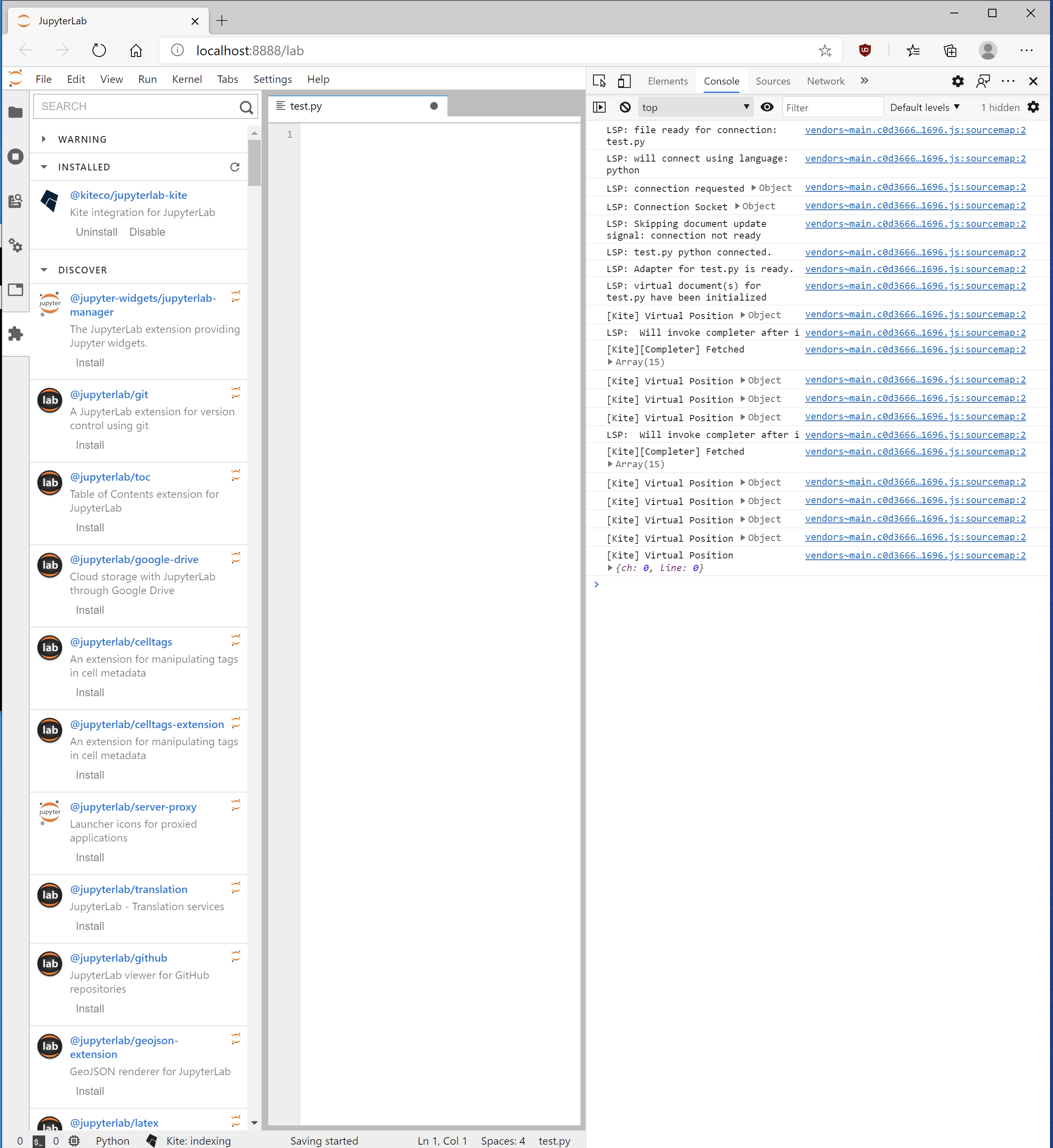 Jupyterlab Plugin Not Working Windows 10 · Issue 479 · Kitecoissue Tracker · Github