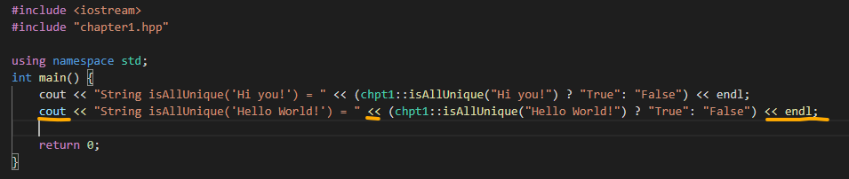 Syntax Highlighting around cout not quite right · Issue #5473 ...