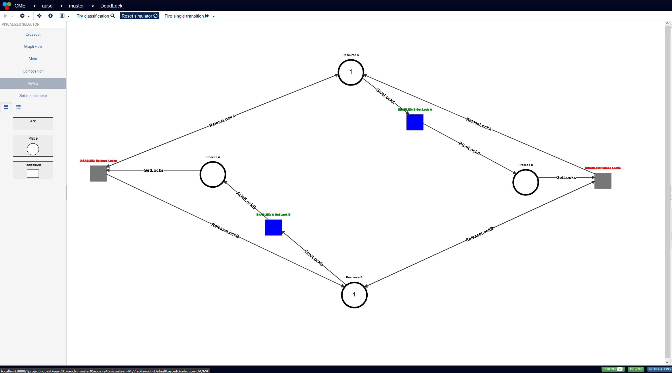 GitHub - BeneneeYu/petri-net-design-studio: A Petri Net design studio based on the WebGME.