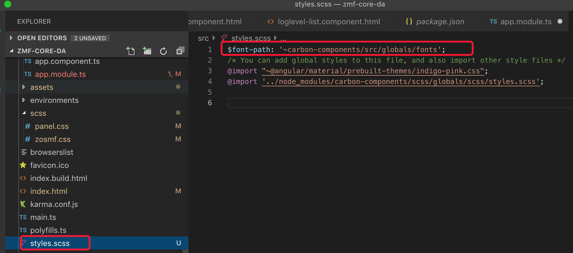 high priority !!!Can't bind to 'model' since it isn't a known property of 'ibm-table'. · Issue ...