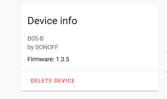 Sonoff B05-B turning off issue · Issue #773 · AlexxIT/SonoffLAN · GitHub