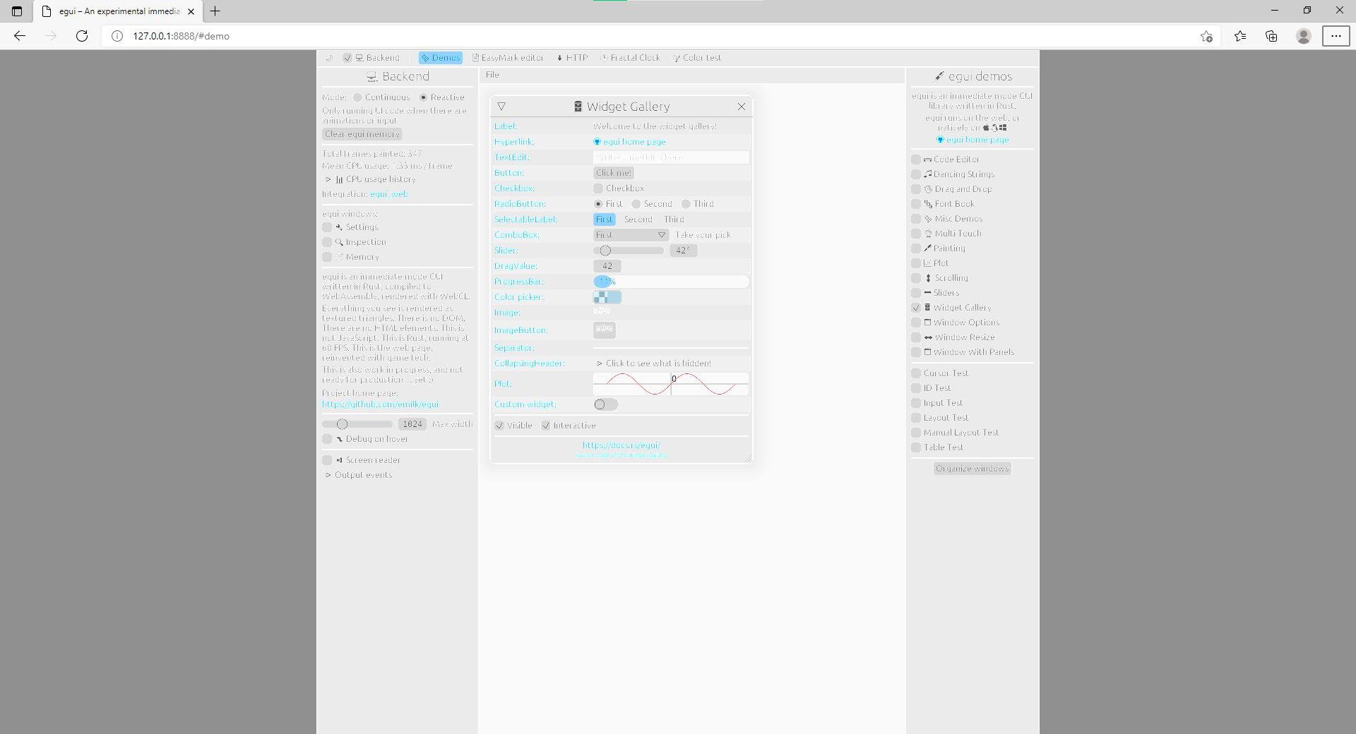 egui_glow: add SDL2 and others as an alternative to glutin · Issue #820 · emilk/egui · GitHub