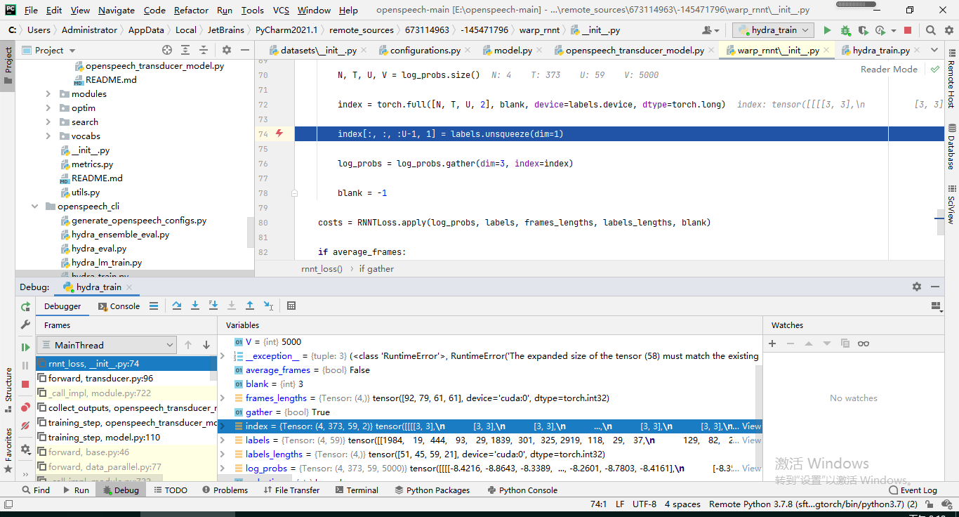 Need help in training with hyper-parameters · Issue #65 · openspeech-team/openspeech · GitHub