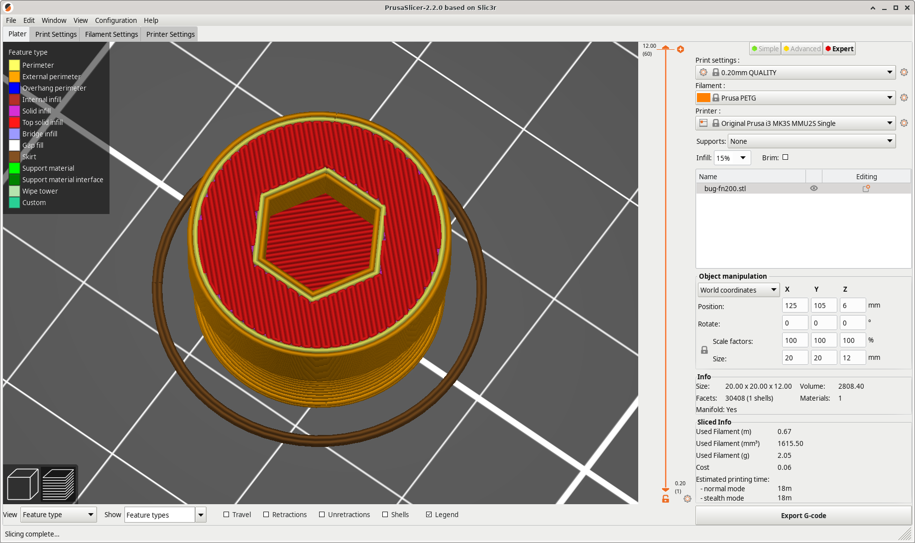 Wrong Slicing Of Object With Hole · Issue 4278 · Prusa3d Prusaslicer