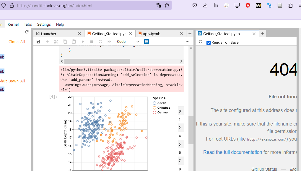 Panel Ipywidget Not Rendering With Loading Indicator · Issue 3807 · Holovizpanel · Github