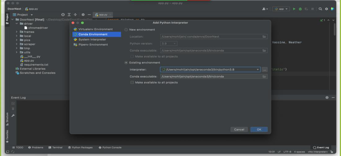 GitHub - imychangemaker/cmu-doornext: Group project for CMU Data Focused Python