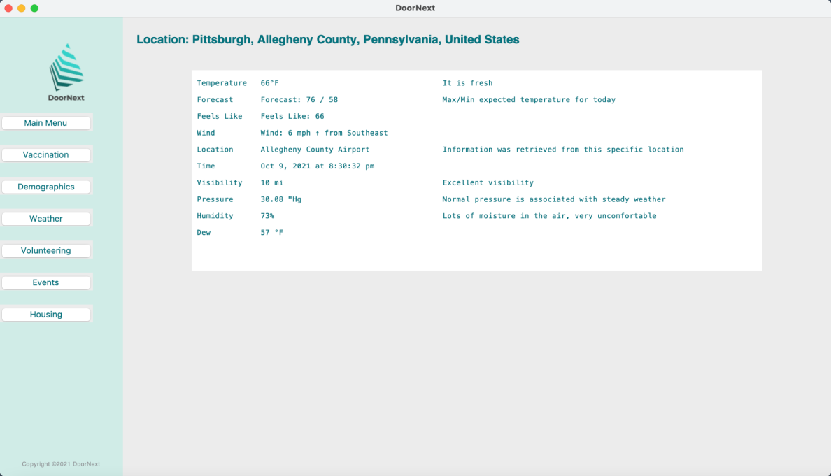 GitHub - imychangemaker/cmu-doornext: Group project for CMU Data Focused Python