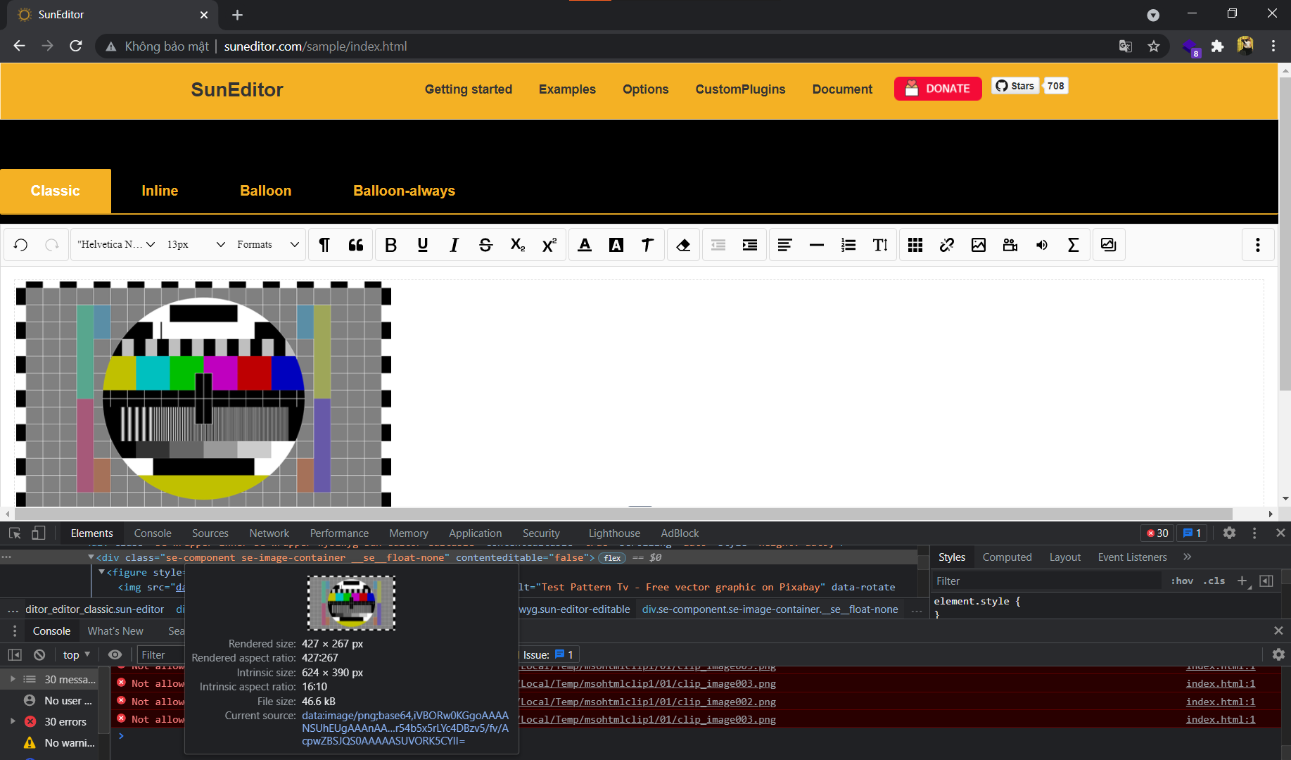 How to change image source after copy contents include images? · Issue ...
