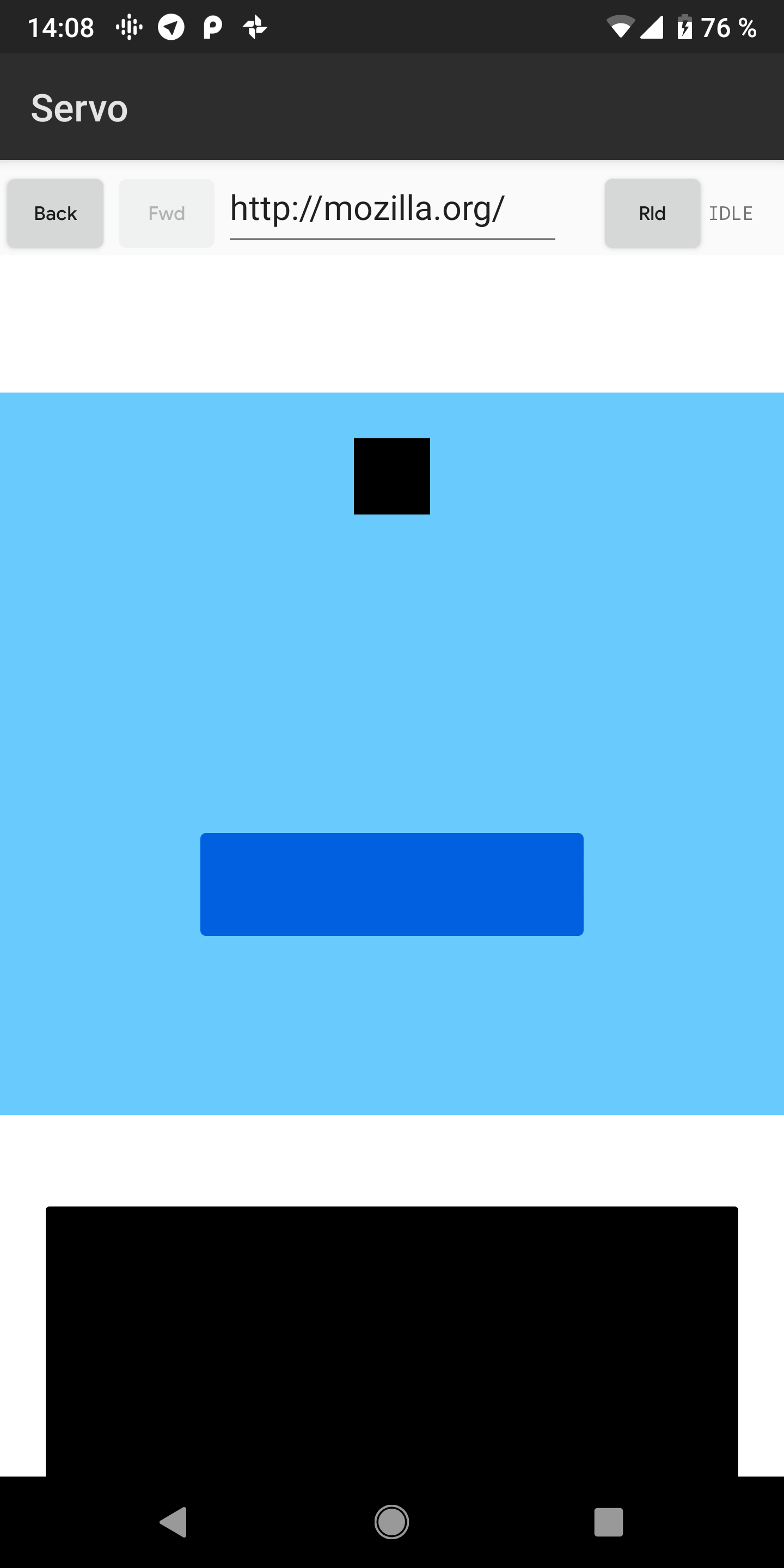 Android Nightly Fails To Render Any Web · Issue 22114 · Servo Servo · Github