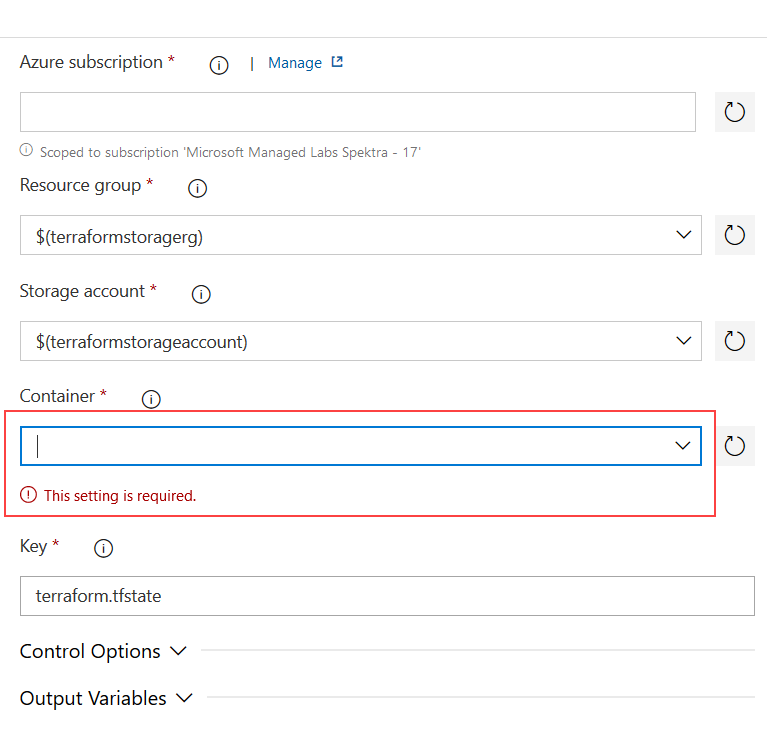 Issue in Automating your infrastructure deployments in the Cloud with ...