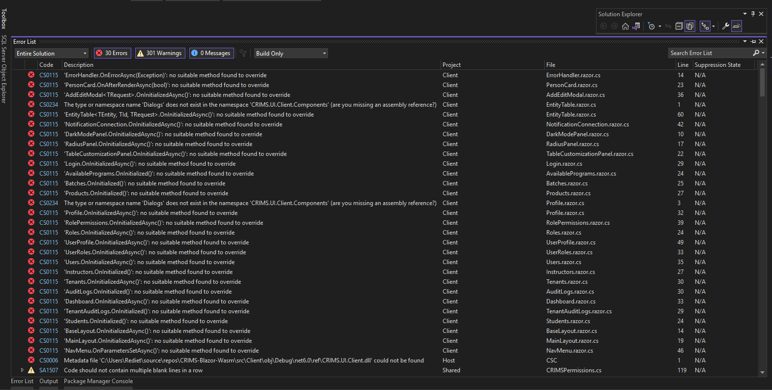 Unable to resolve nuget packages · Issue #277 · fullstackhero/blazor ... Unable to resolve nuget packages · Issue #277 · fullstackhero/blazor ...