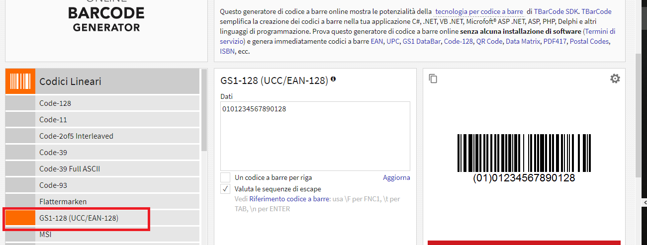 Does quagga JS work with GS1-128 (UCC/EAN-128) format? · Issue #357 · serratus/quaggaJS · GitHub