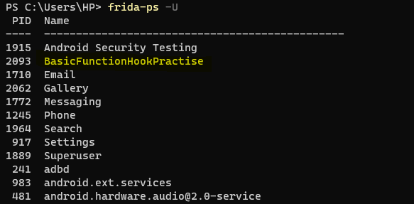 GitHub - arzuozkan/BasicFunctionHookPractise: This repo is a basic frida usage example for the ...
