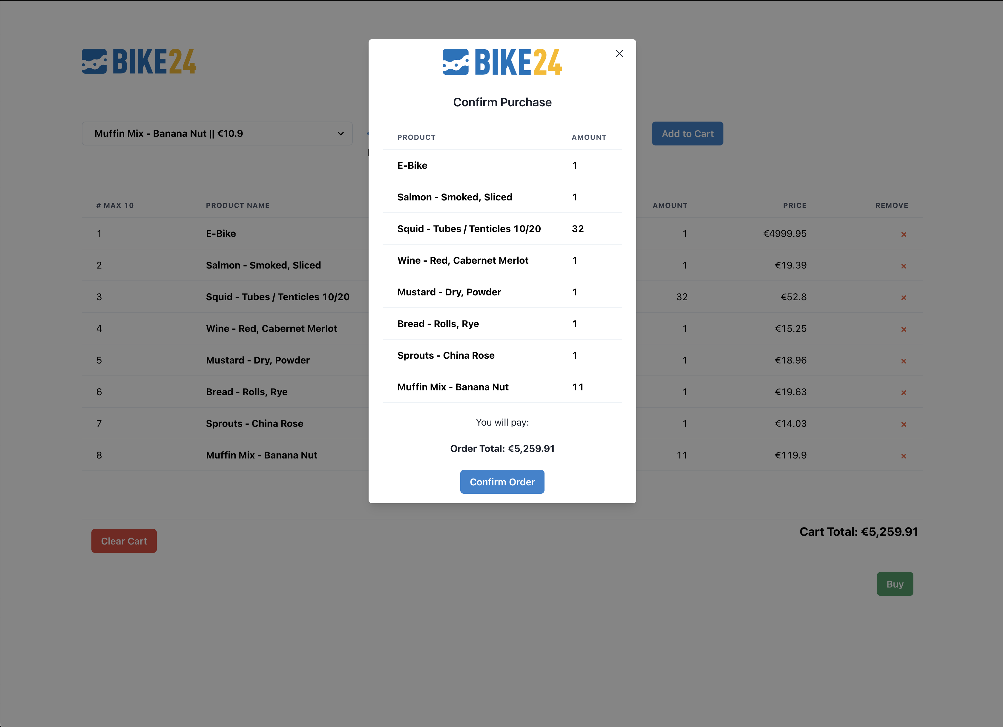 GitHub - RossoMaguire/bike24-challenge: Frontend coding challenge for BIKE24