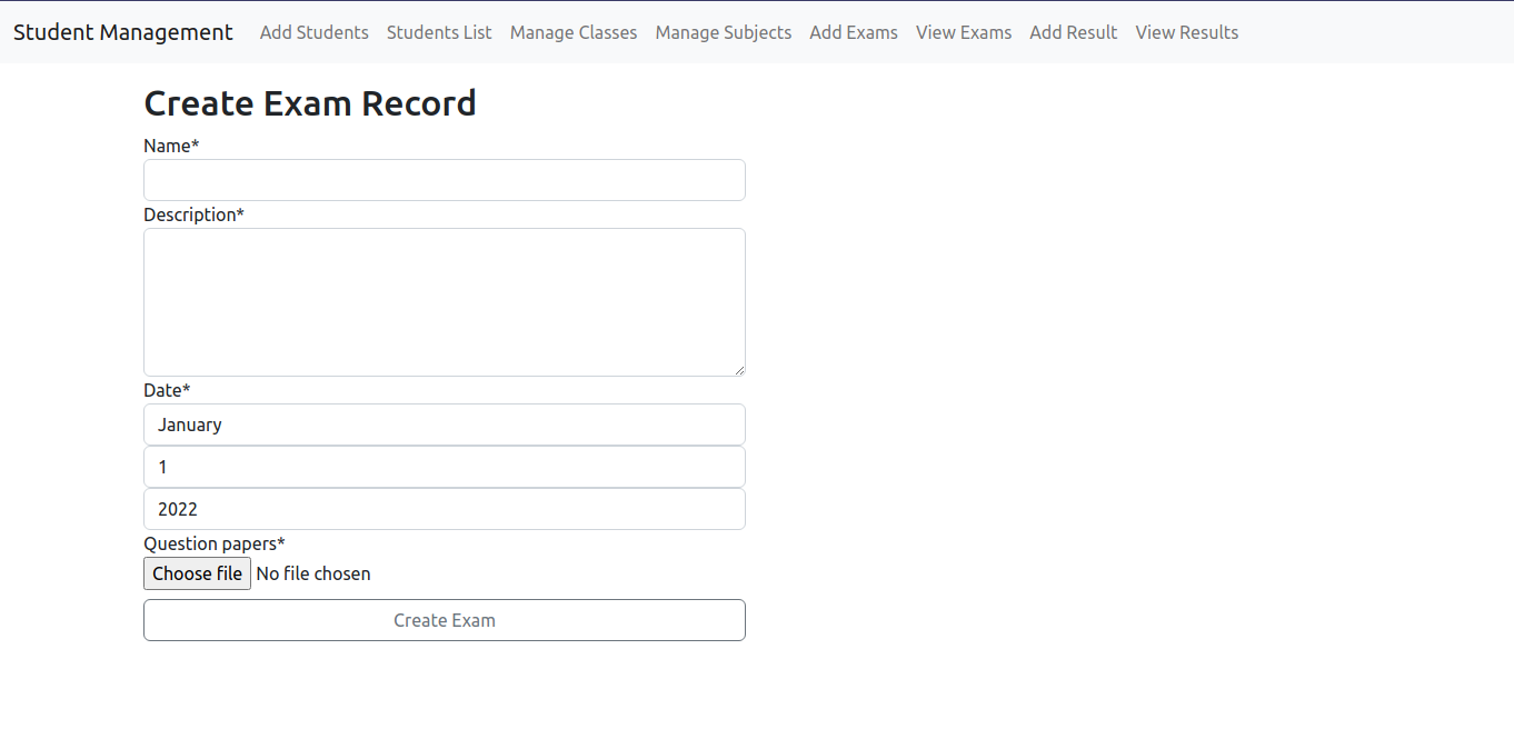 GitHub - pitkusharma/Student-Management: Django student management project.