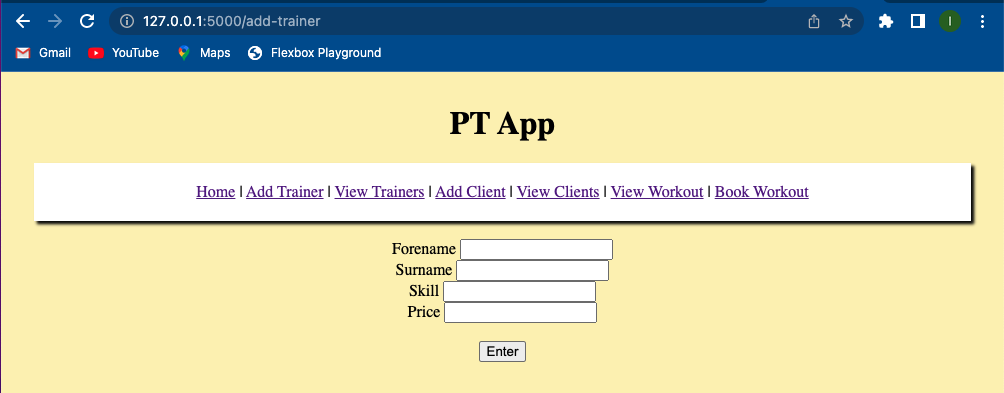Github Mrleonweekes Personal Trainer