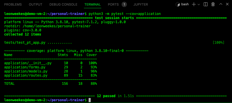 Github Mrleonweekes Personal Trainer