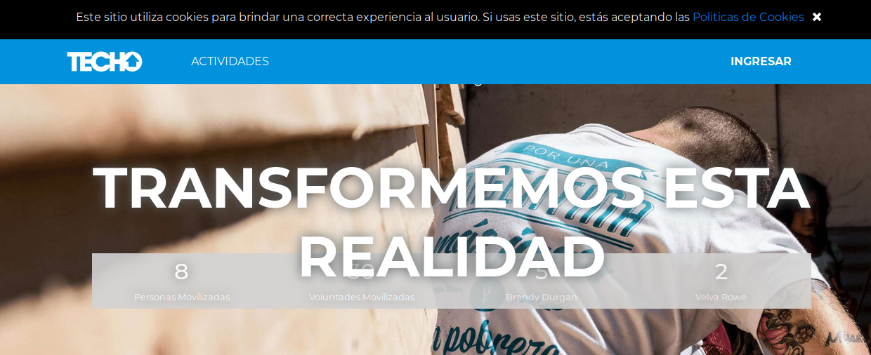 [Mejora] Mostrar estadísticas de movilización en el home del sitio · Issue #436 · techo ...