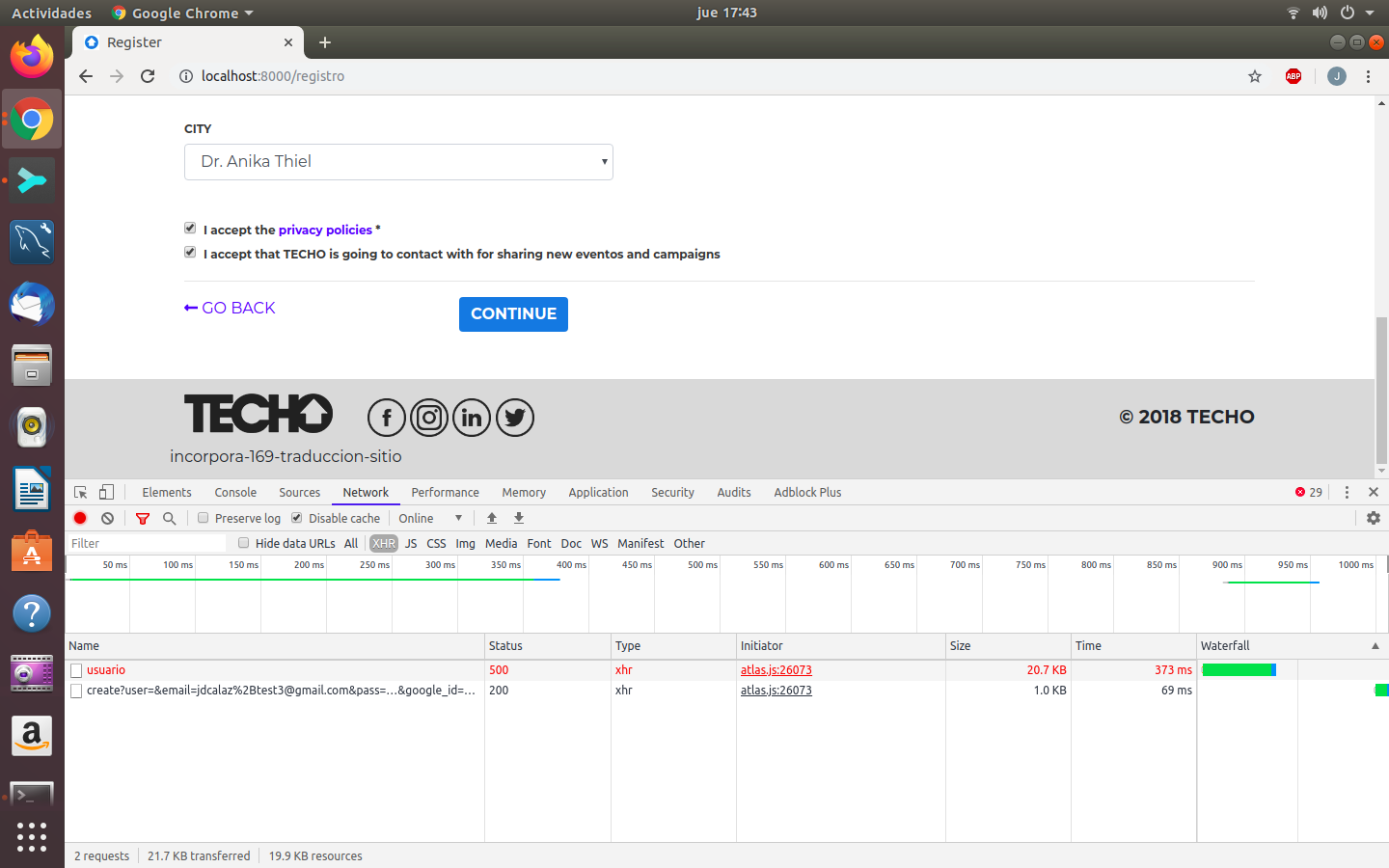 Traducción FRONTEND del sitio con selección de idioma desde NAV · Issue #169 · techo/actividades ...