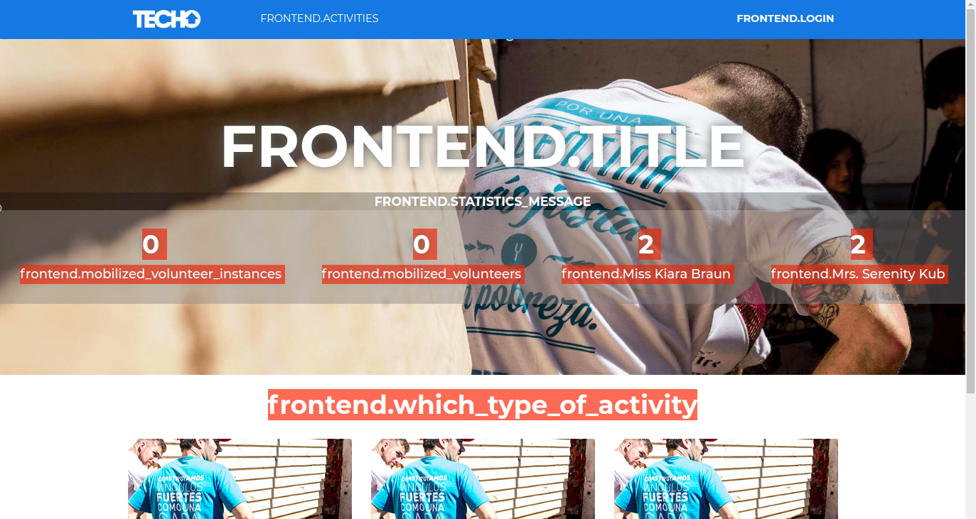 Traducción FRONTEND del sitio con selección de idioma desde NAV · Issue #169 · techo/actividades ...